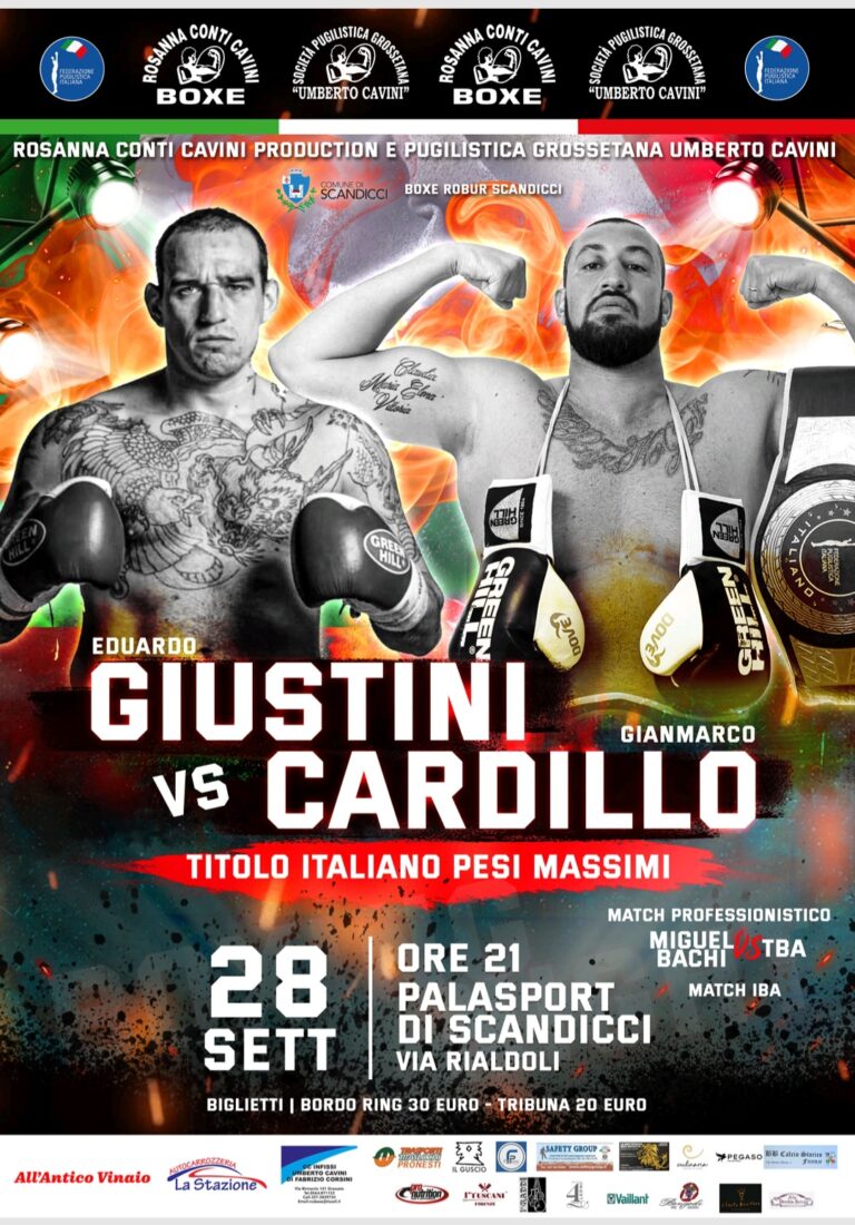 Rosanna Conti Cavini riporta la grande boxe a Scandicci – Grosseto Sport