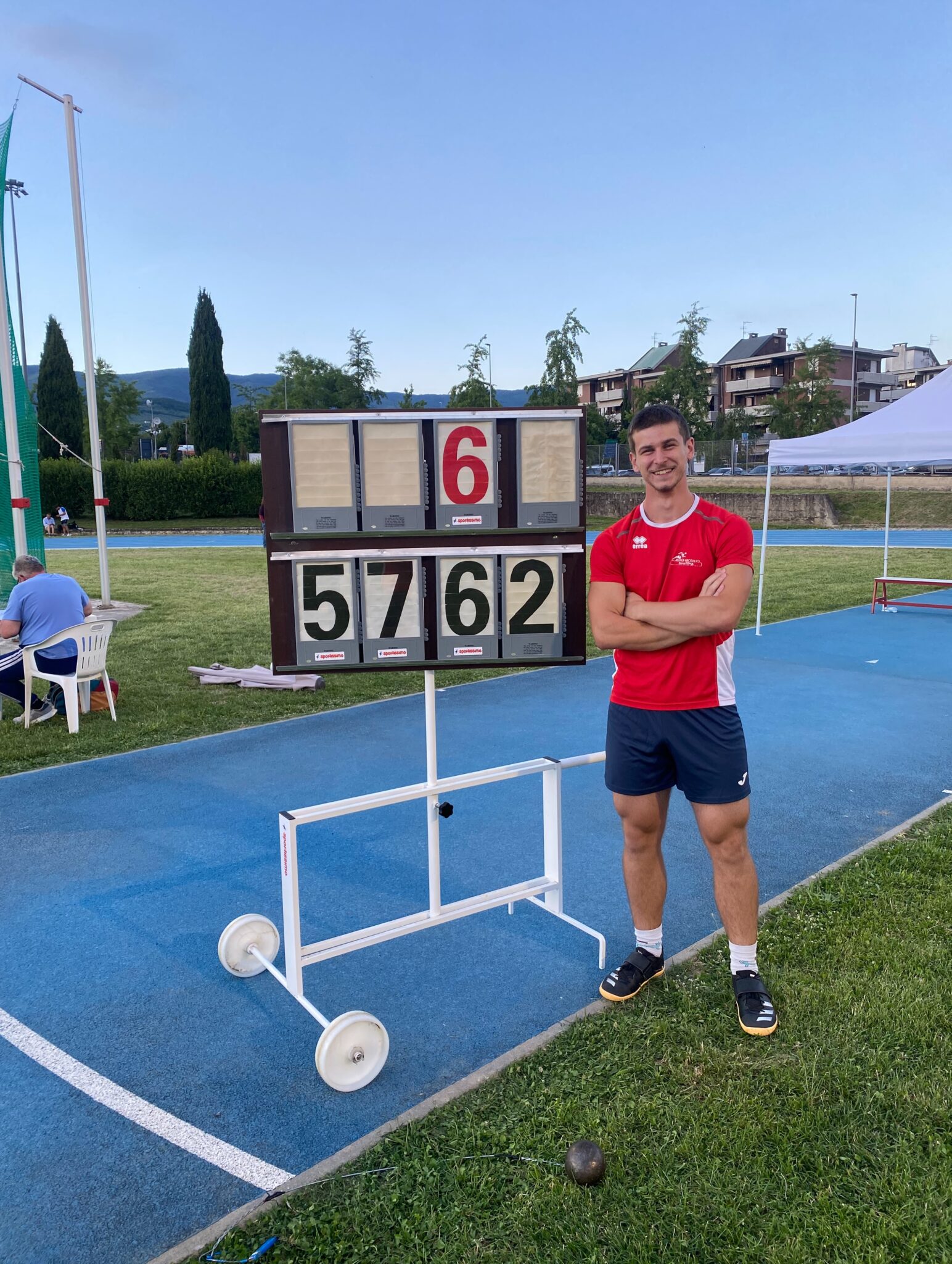 Pistoia: Bartolini per la prima volta sopra i 57m – Grosseto Sport